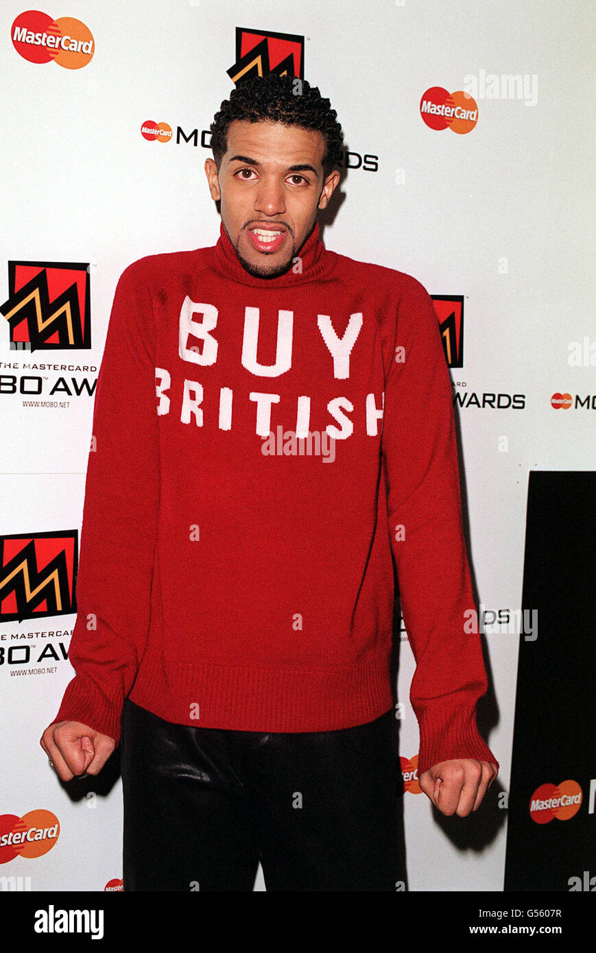 MOBO Awards Craig David Stock Photo - Alamy