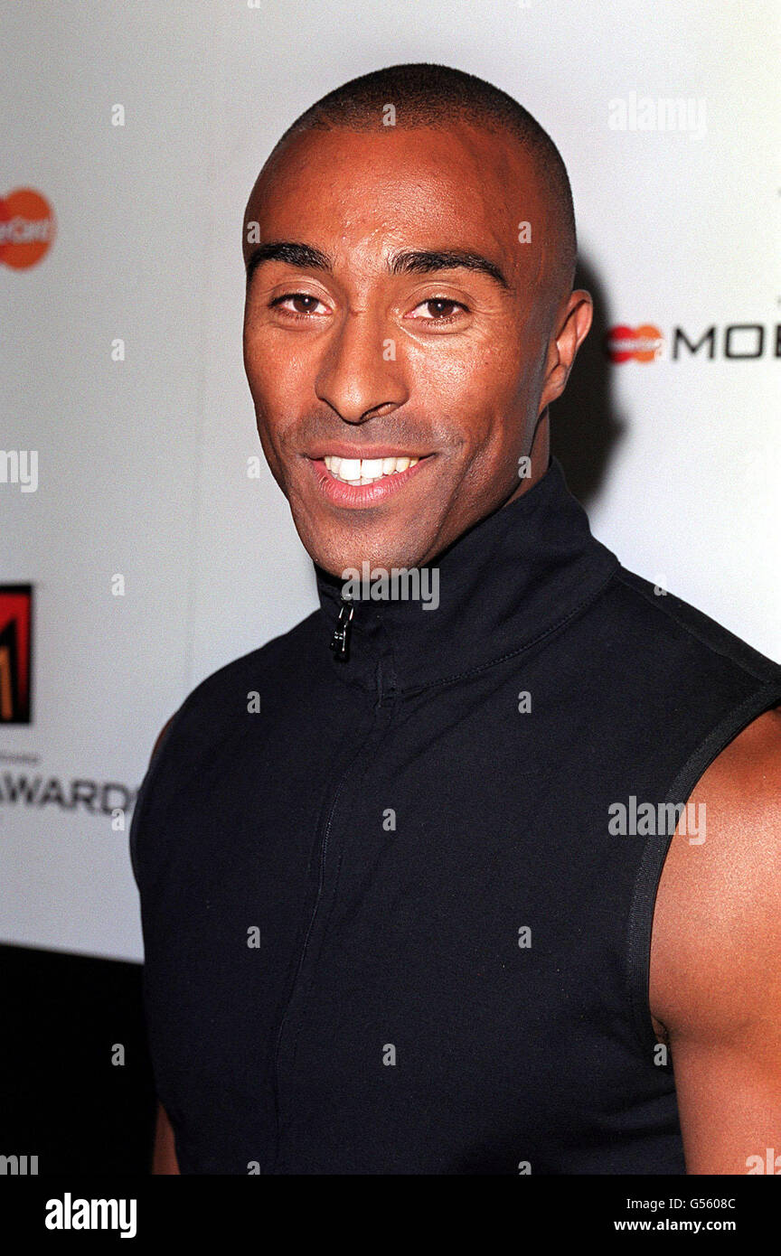 Great Britain's 110m Hurdles athlete Colin Jackson at the 5th MOBO ...