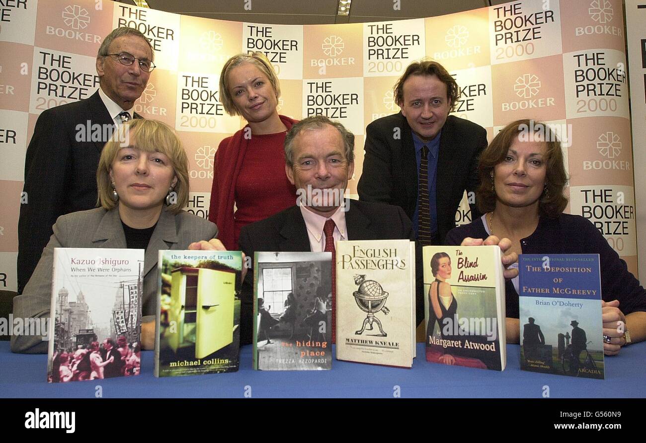 The judges for the 2000 Booker Prize (L-R) Martyn Goff, Mariella ...