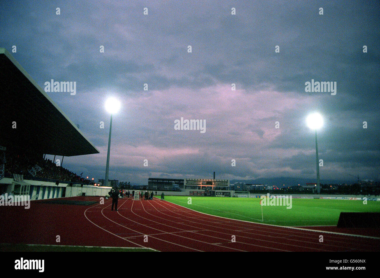 Icelandic soccer grounds hi-res stock photography and images - Alamy