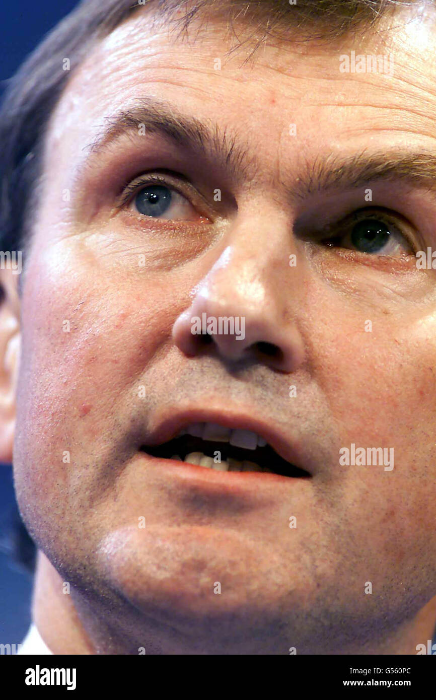 Shadow Environment Secretary Archie Norman speaks at the Conservative ...