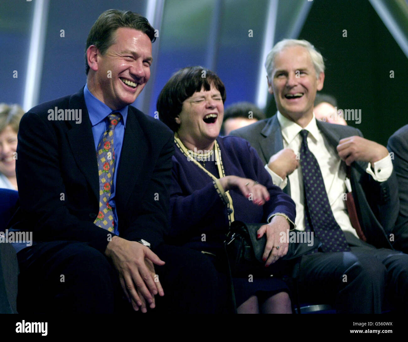 Portillo Davidson Speech Conference Stock Photo - Alamy