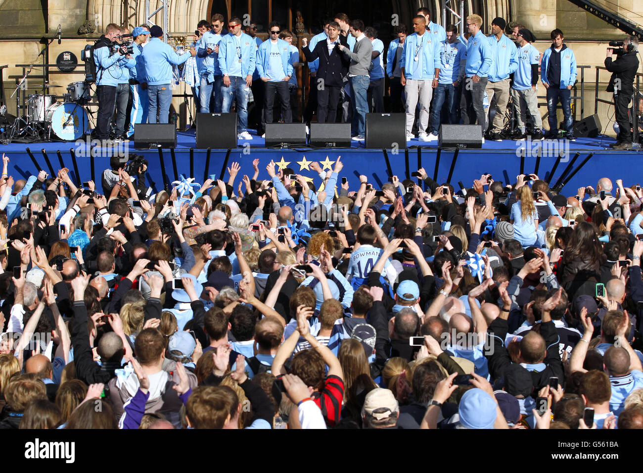 Soccer - Manchester City Barclays Premier League Victory Parade ...