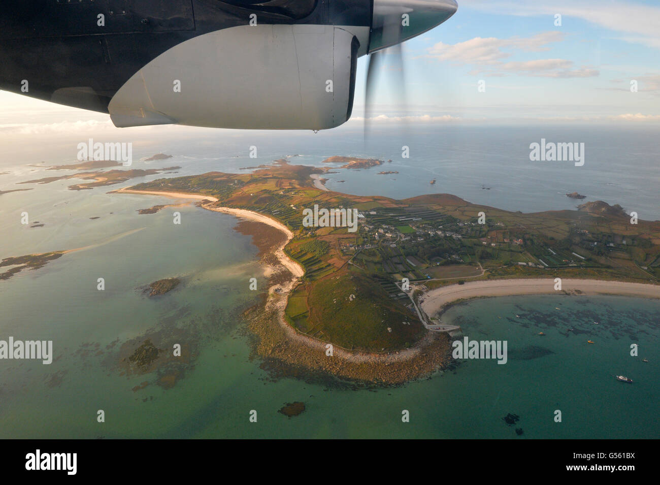 Isles of scilly aerial hi-res stock photography and images - Alamy