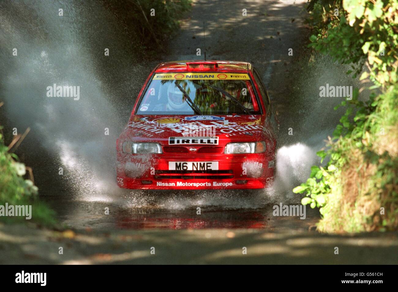 Manx Rally. Alistair McRae Stock Photo - Alamy