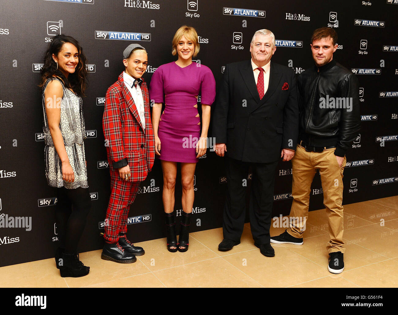Karla Crome, Reece Noi, Chloe Sevigny, Peter Wright and Jonas Armstrong ...