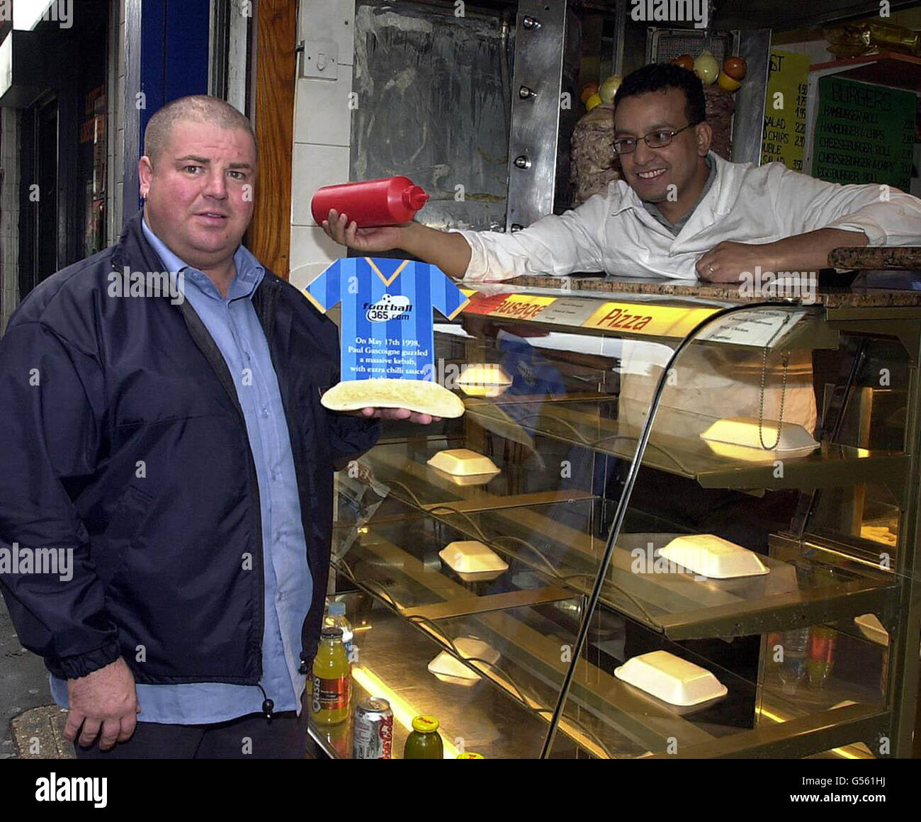 Jimmy 'Five Bellies' Gardner, friend of footballer Paul Gascoigne ...