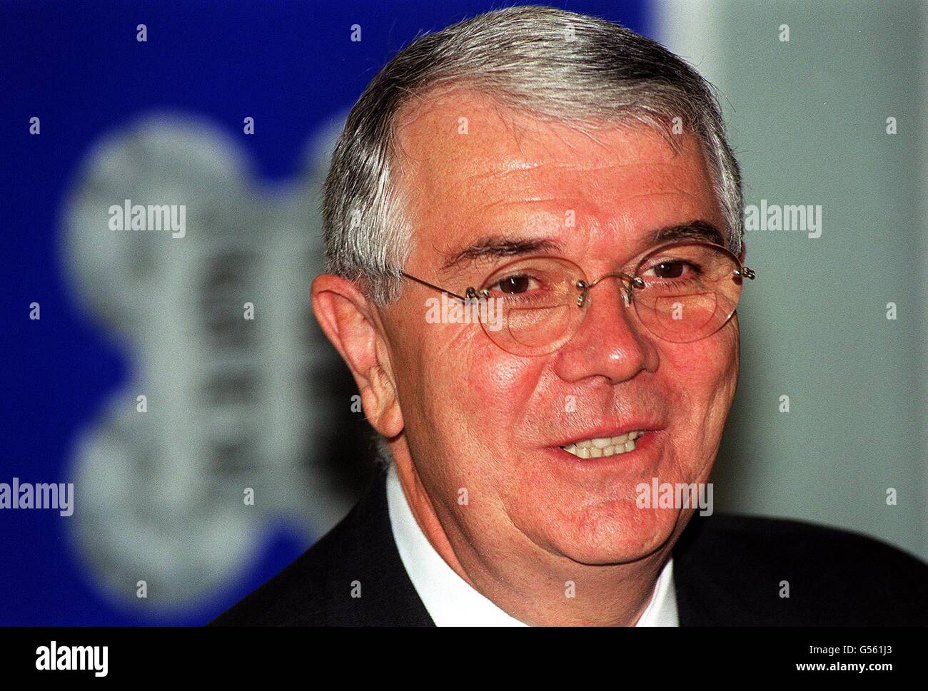 Former Permanent Secretary at the Treasury Lord Burns during a press ...