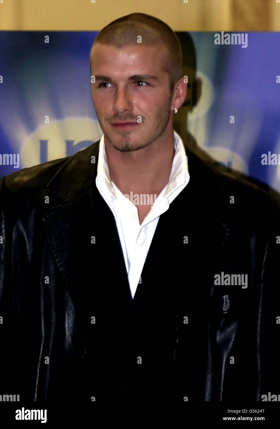 Manchester United star David Beckham arrives for the world charity ...