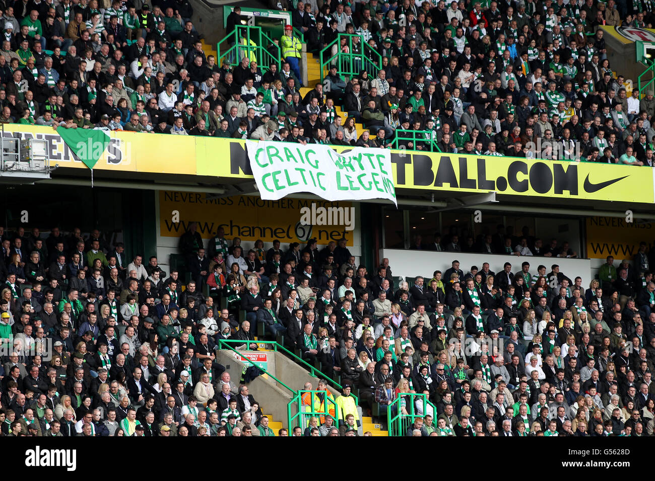 Celtic rangers banner hi-res stock photography and images - Alamy