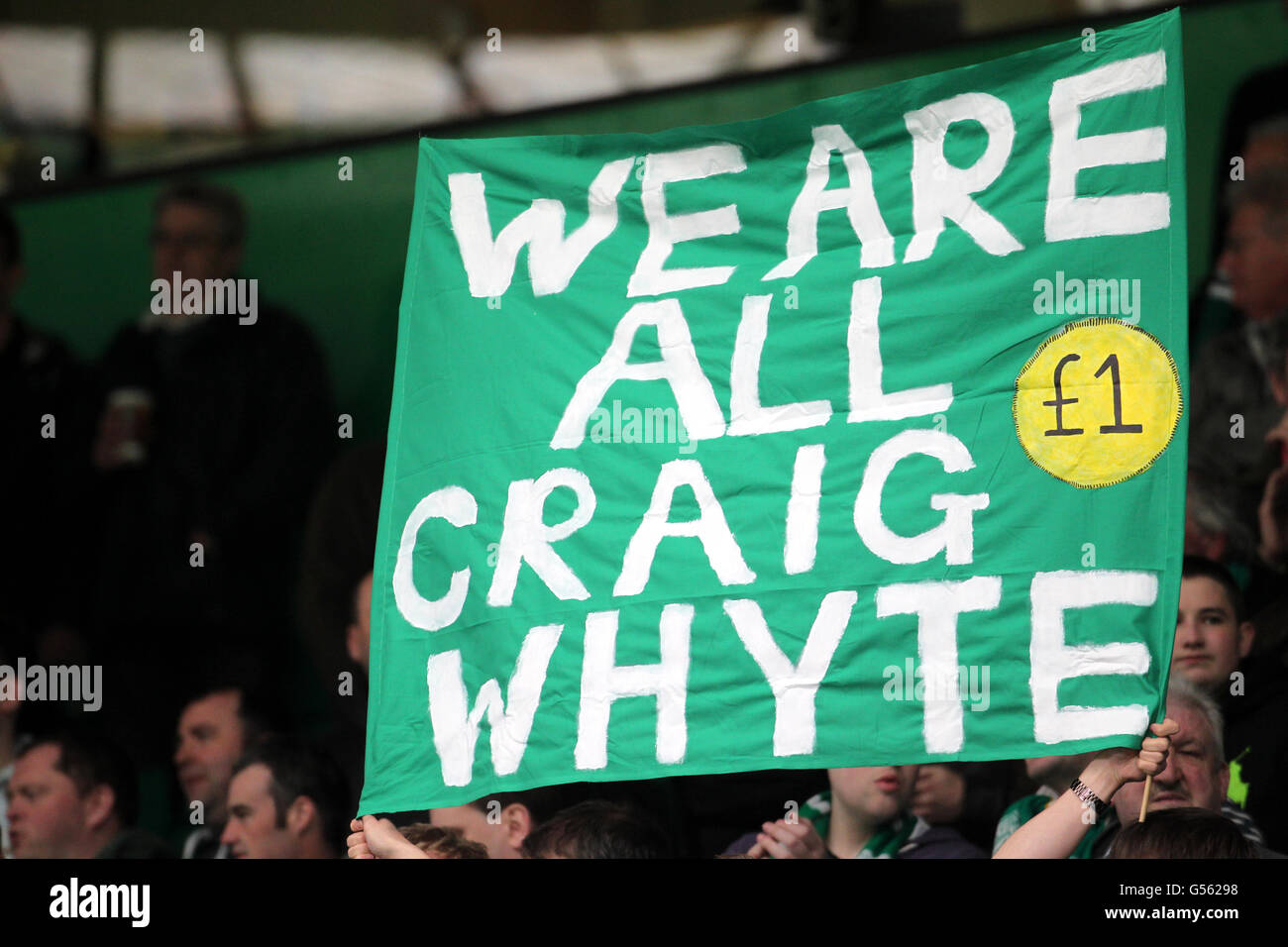 Celtic rangers banner hi-res stock photography and images - Alamy