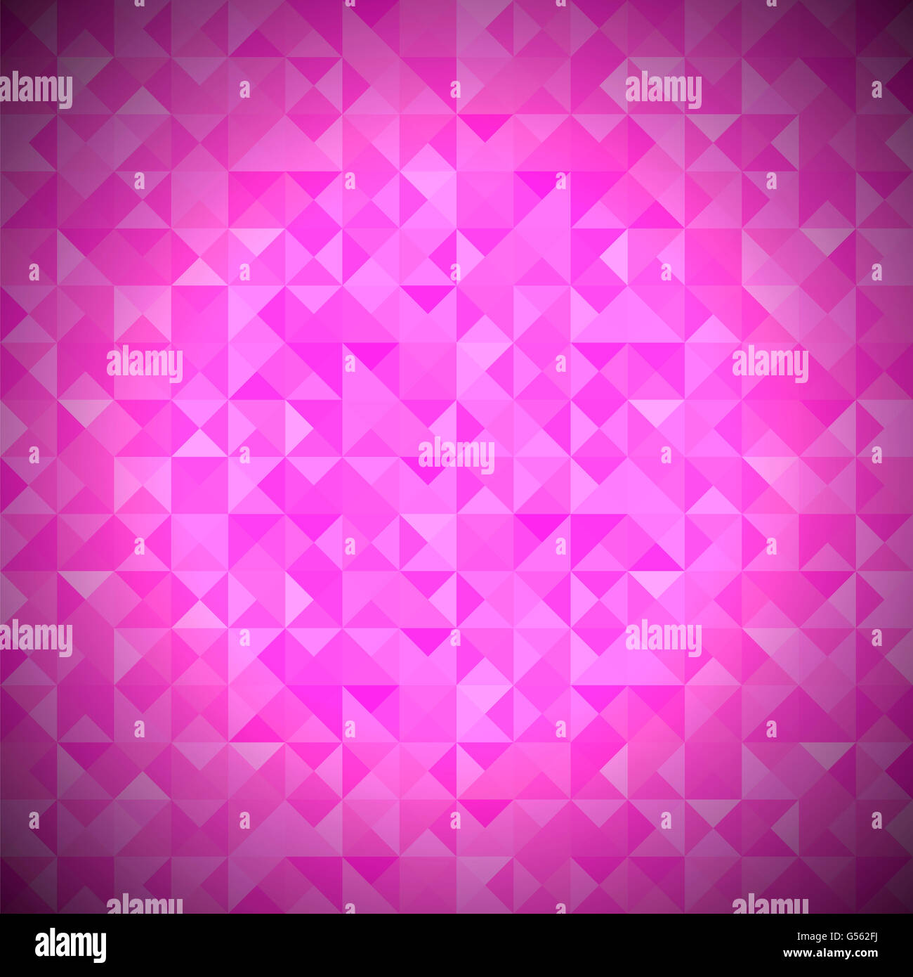 Pink Background with Geometric Triangles Stock Photo - Alamy