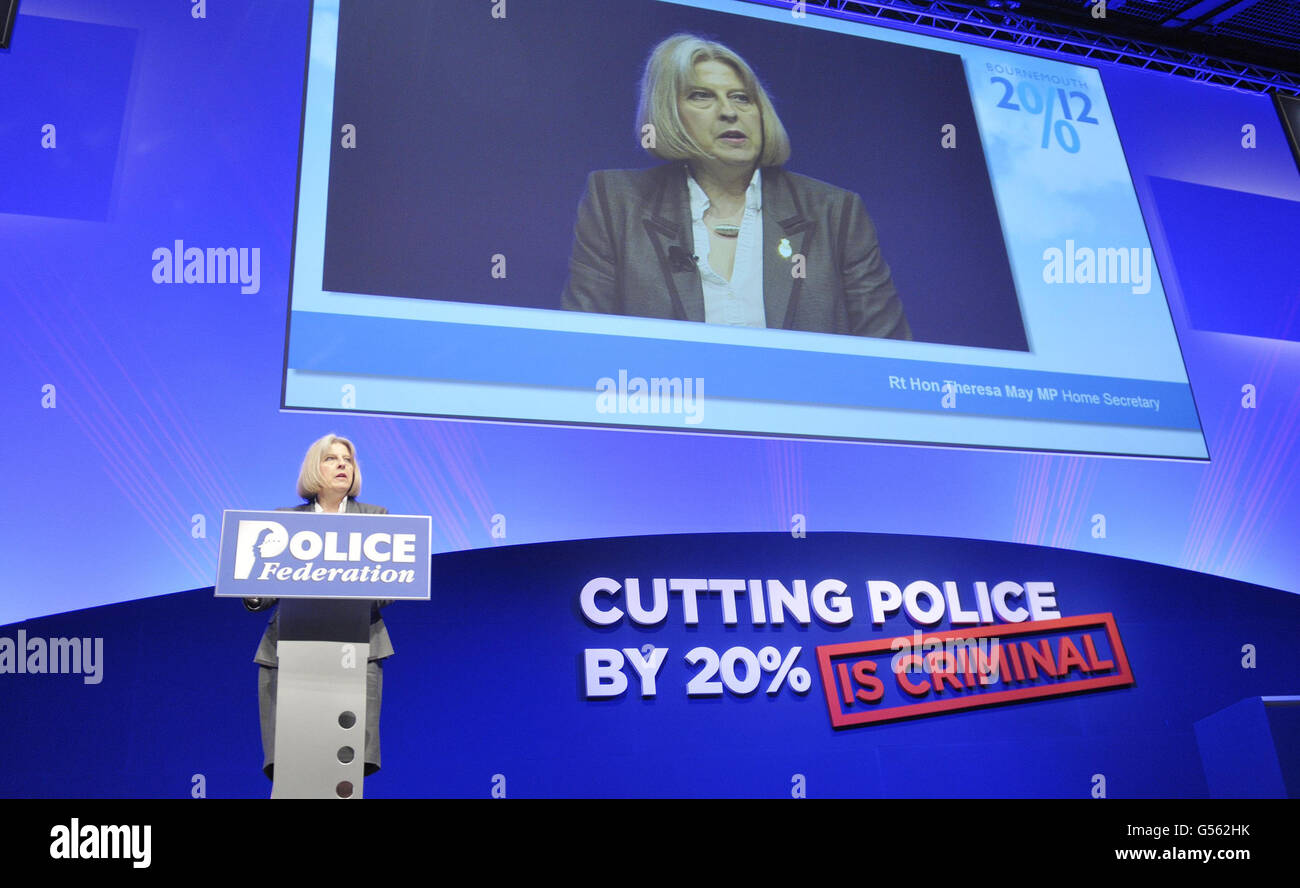 Police Federation annual conference Stock Photo - Alamy