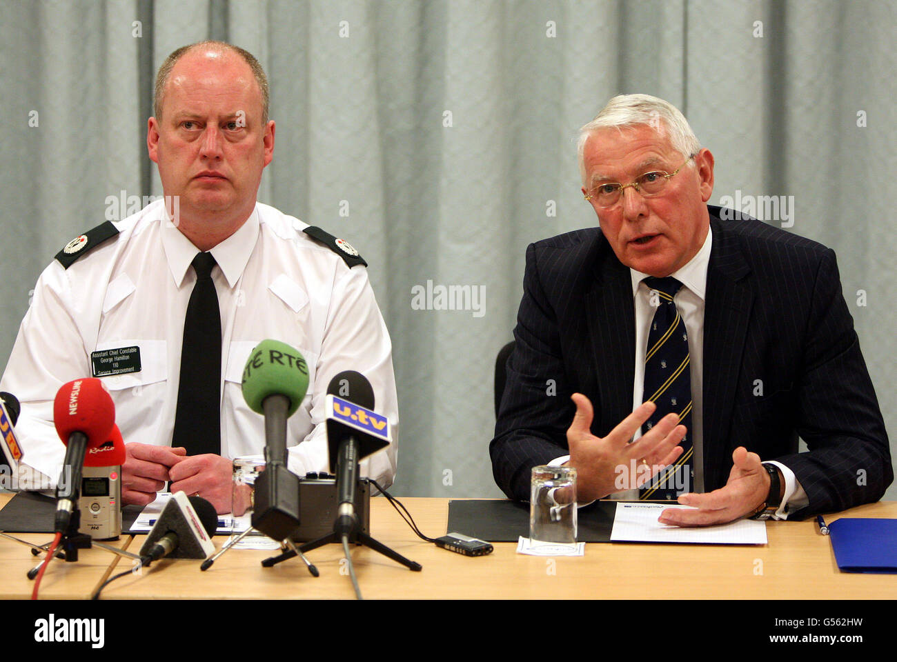 Police Service of Northern Ireland assistant chief constable George ...