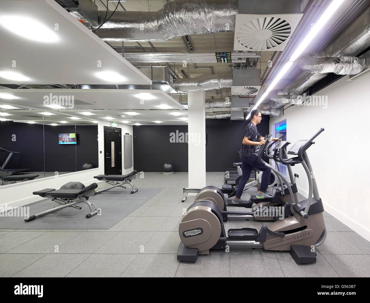 Basement gym spring mews hi-res stock photography and images - Alamy