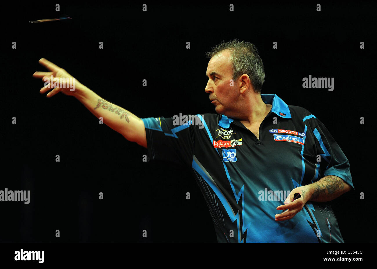 Darts Mccoys Premier League Darts O2 Arena High Resolution Stock ...