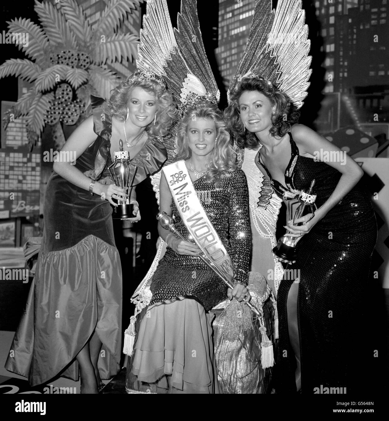 Miss Worl d 1985 Stock Photo - Alamy