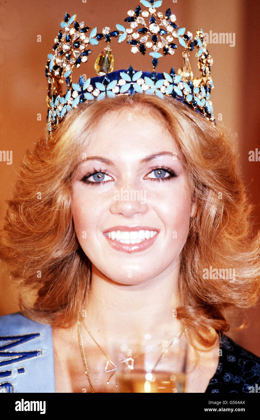 Entertainment - Miss World 1980 - Royal Albert Hall Stock Photo - Alamy