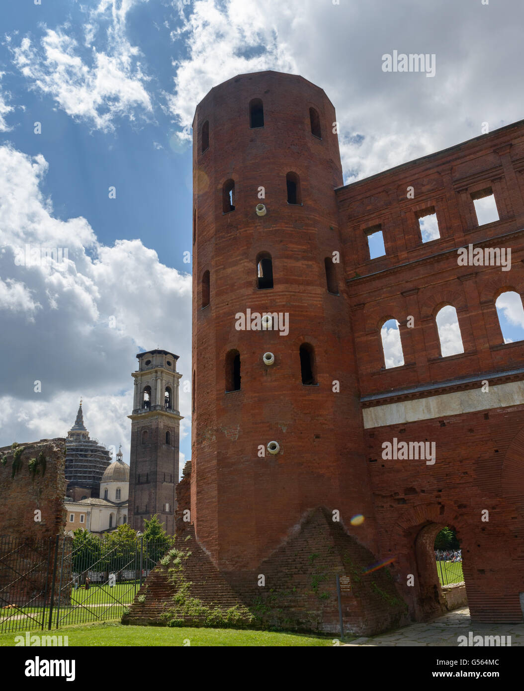 The Turin's Palatine Gate gate is one of the best preserved BC Roman ...