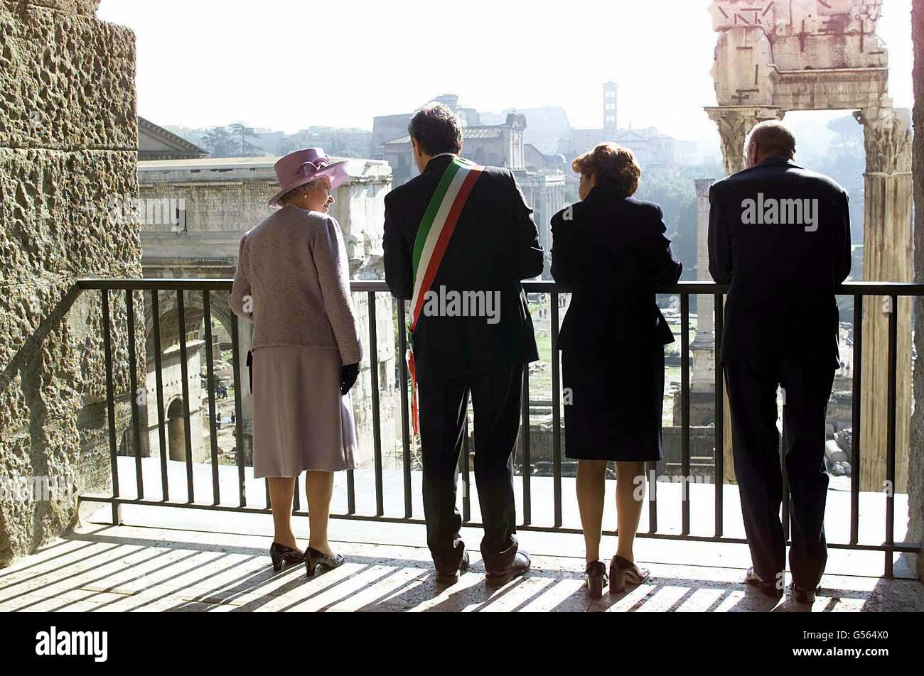 Royalty - Queen Elizabeth II State Visit to Italy Stock Photo - Alamy