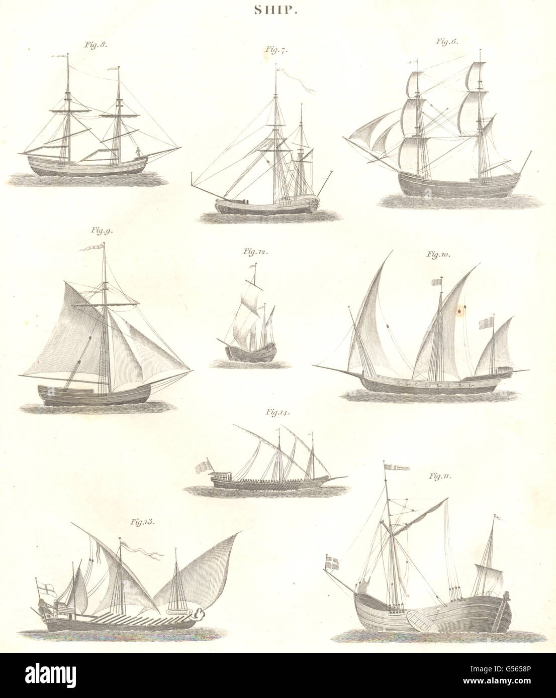 19th Century Sailing Ships Stock Photos & 19th Century Sailing Ships ...