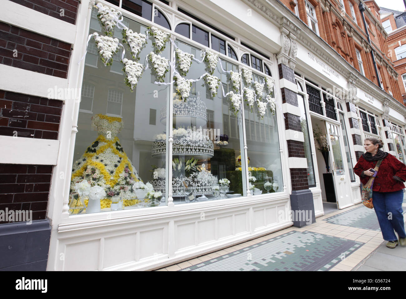 The White Company window display, which received the 'Highly Commended ...