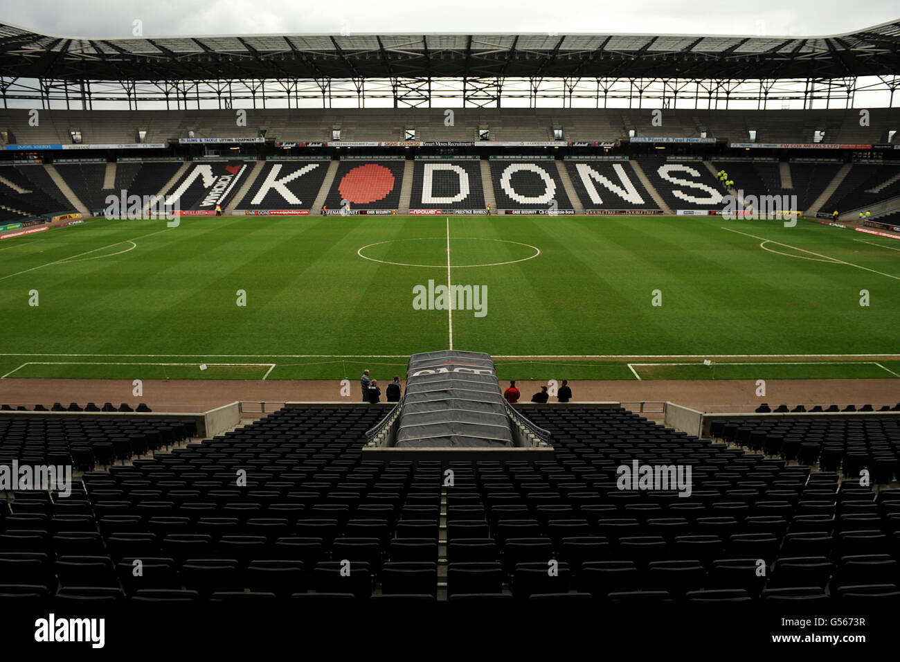 A general view of milton keynes dons stadium hi-res stock photography ...