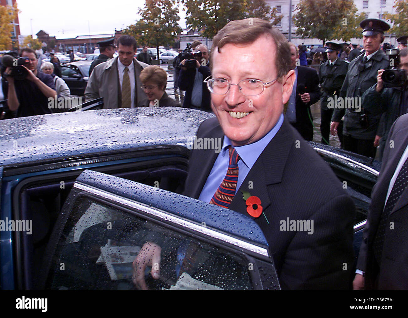 Delighted ulster unionist leader hi-res stock photography and images ...