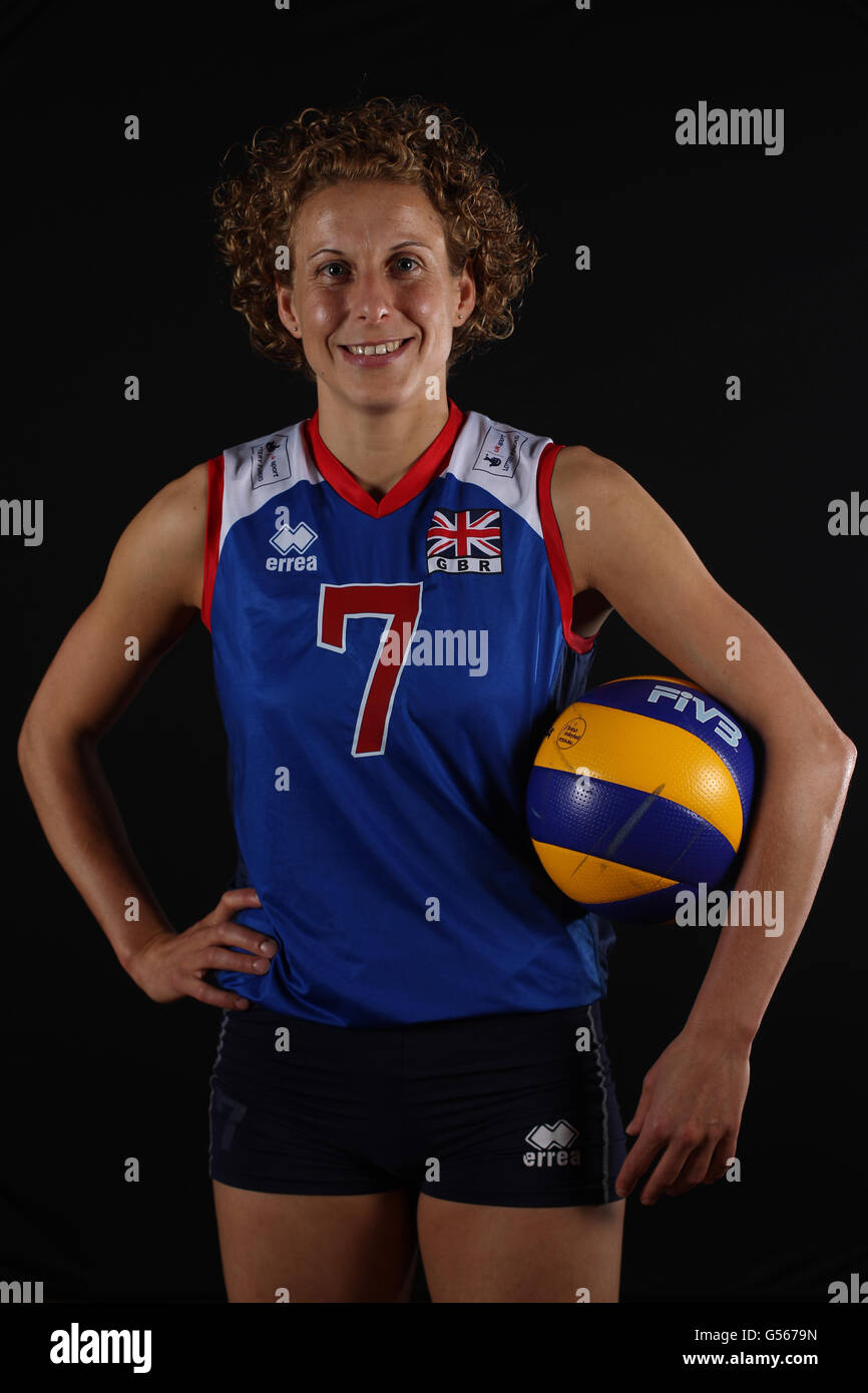 Sport - Team GB Volleyball Photocall - English Institute of Sport Stock ...
