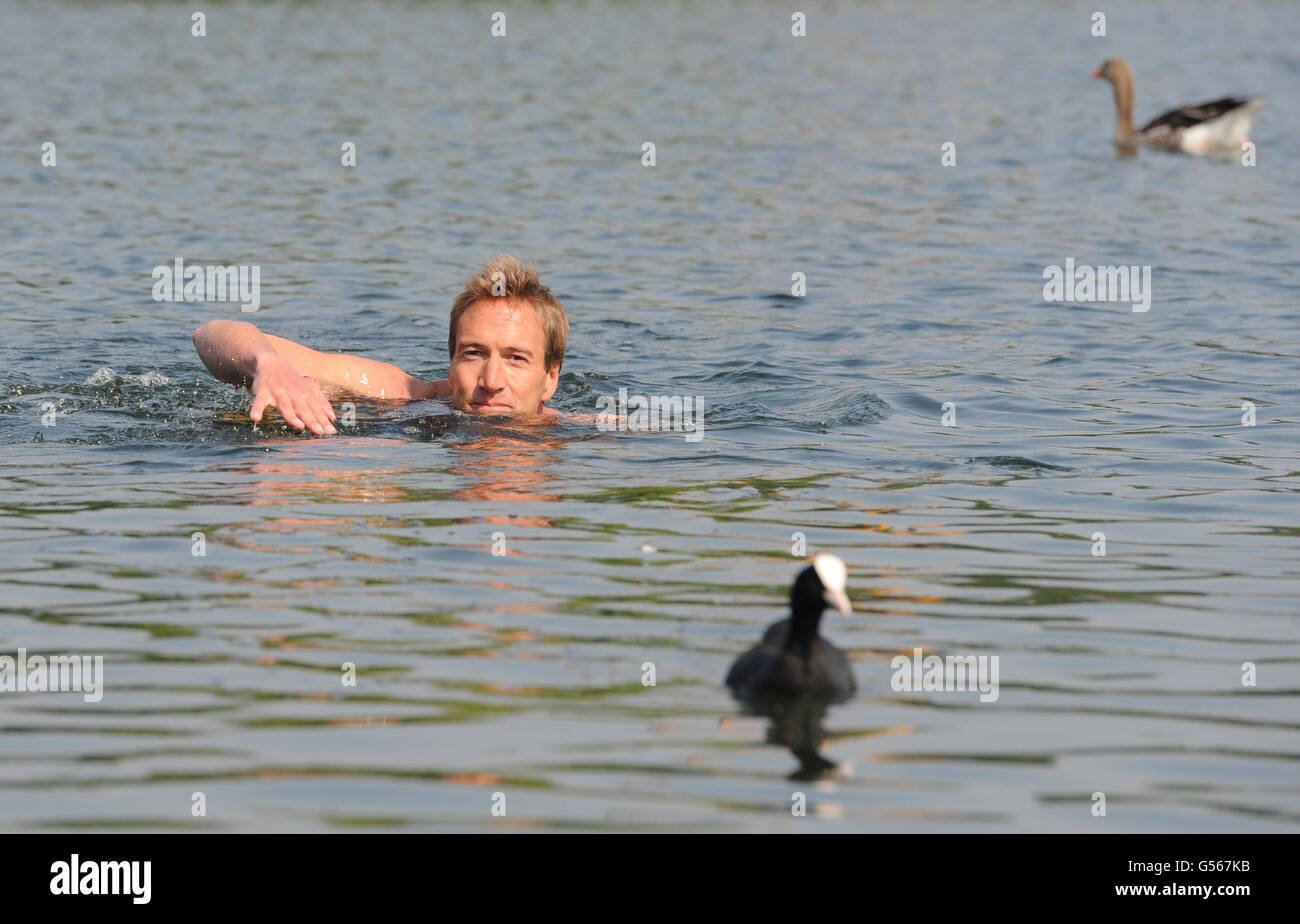 Ben Fogle to swim across the Atlantic Ocean Stock Photo - Alamy