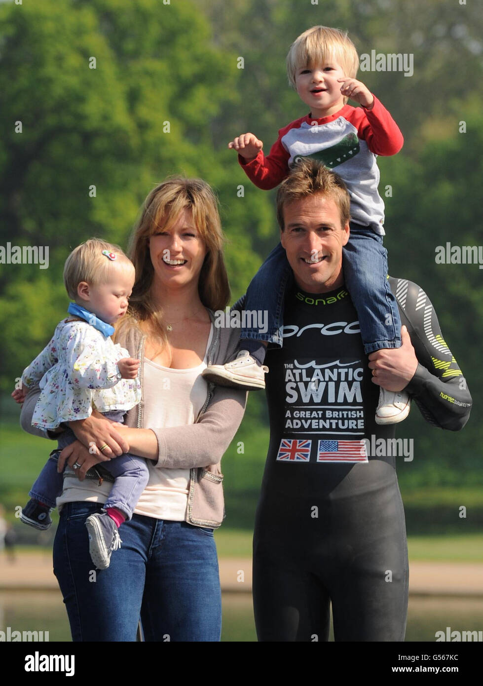 Ben fogle with his wife marina hi-res stock photography and images - Alamy