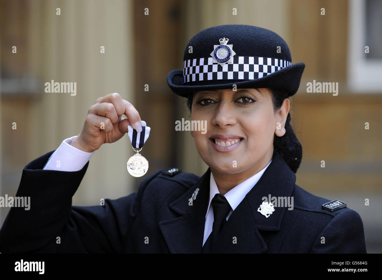 Constable Geeta Lota from West Yorkshire Police with her Queen Police ...