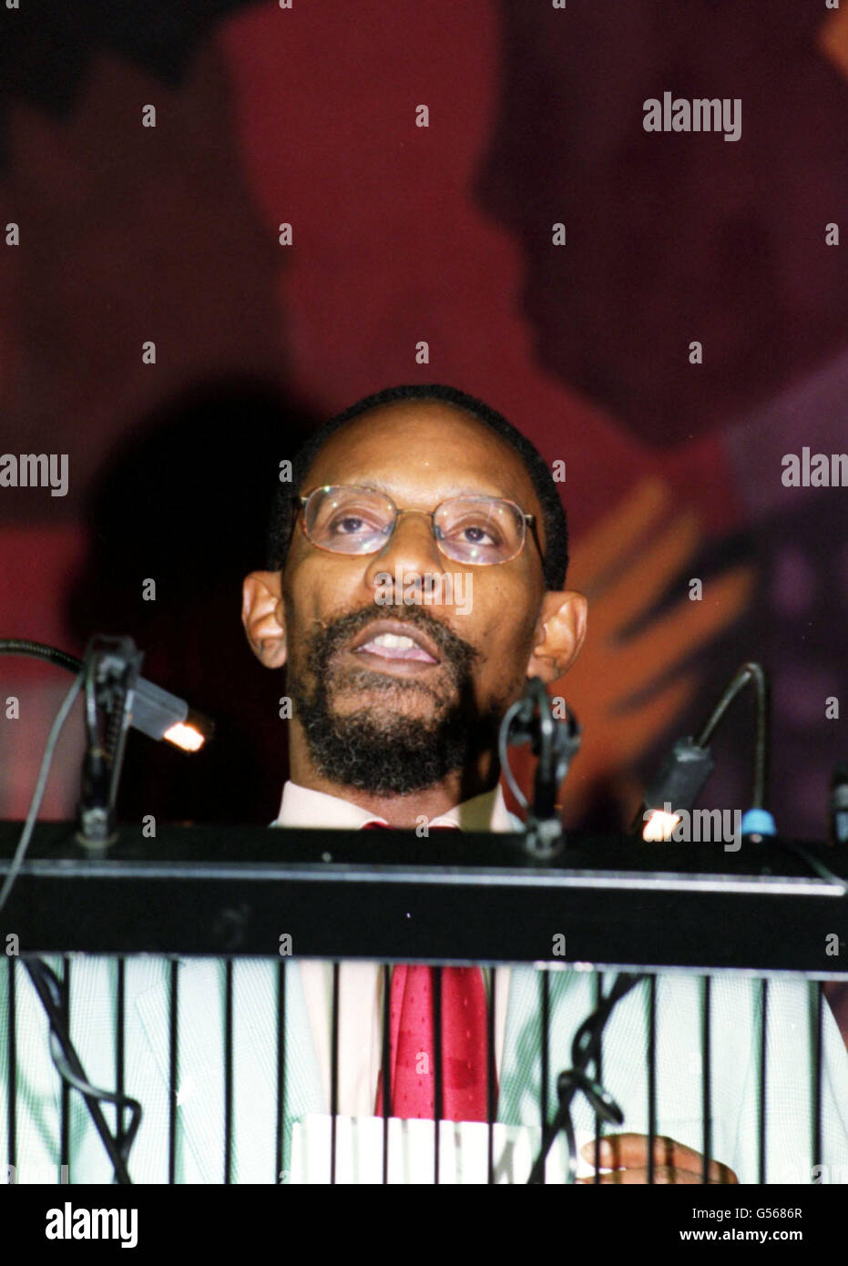 Bernie Grant tribute Kwesi Johnson Stock Photo - Alamy