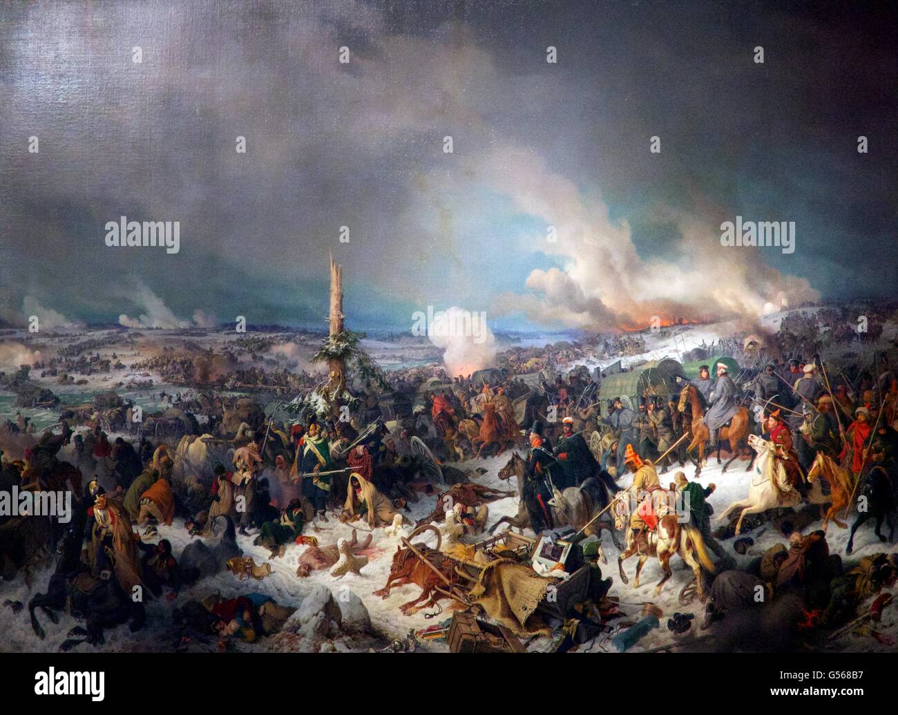 Crossing the berezina hi-res stock photography and images - Alamy