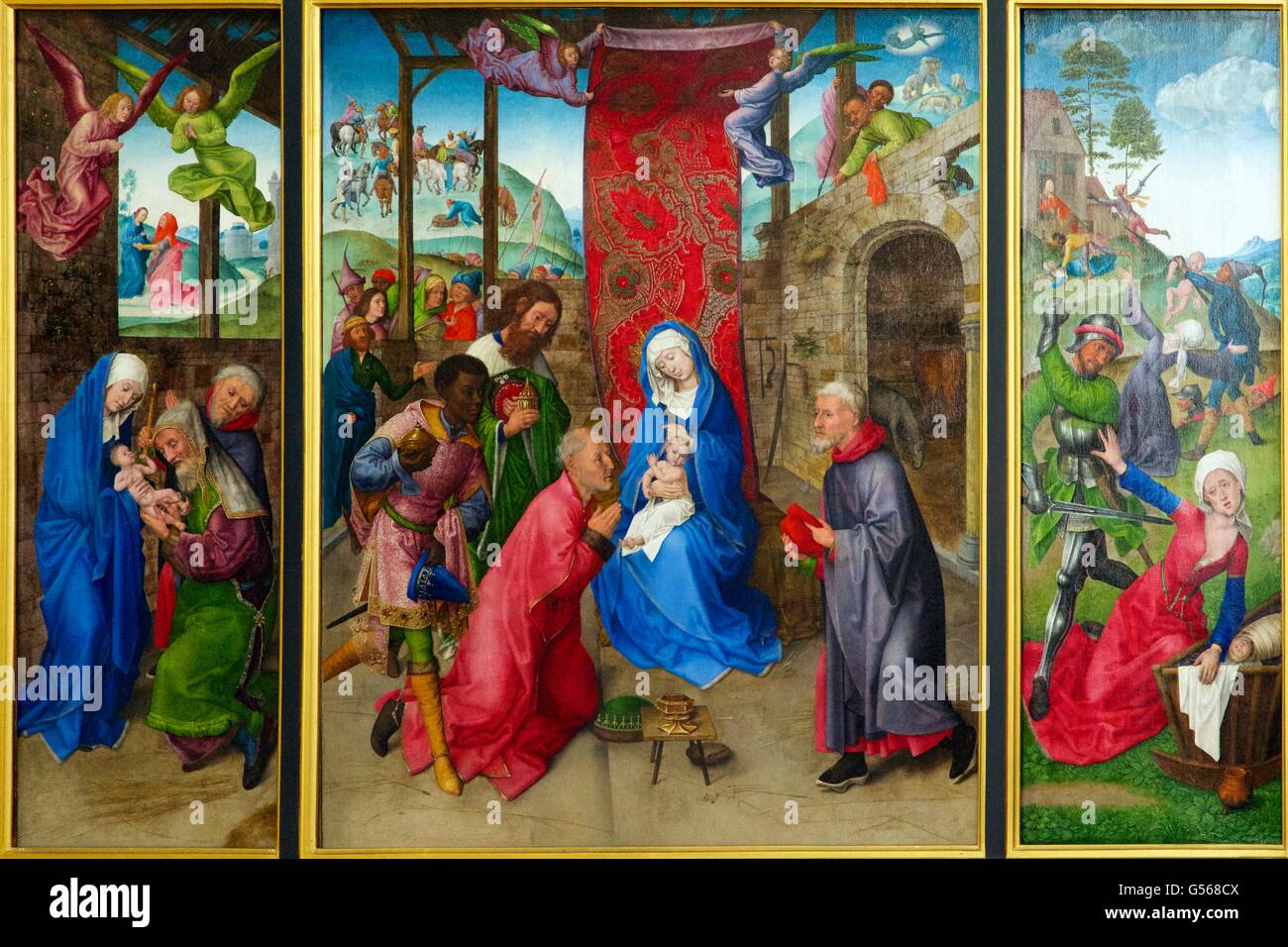 Triptych hi-res stock photography and images - Alamy