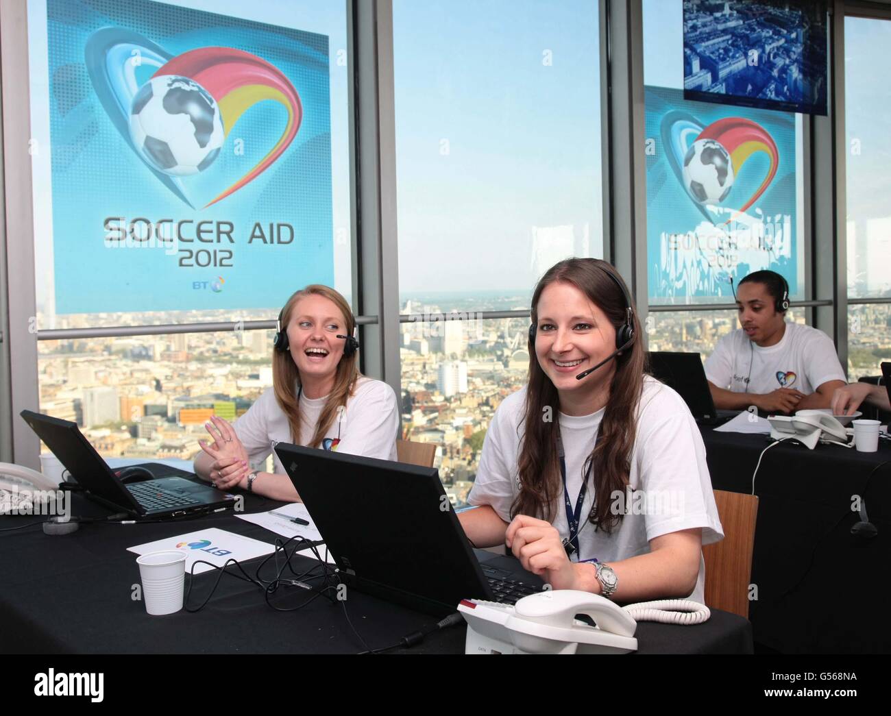 Soccer Aid - London Stock Photo - Alamy