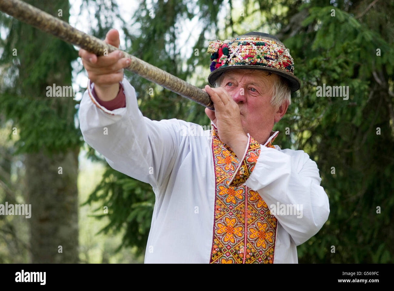 Ukrainian Hutsul Stock Photo - Alamy