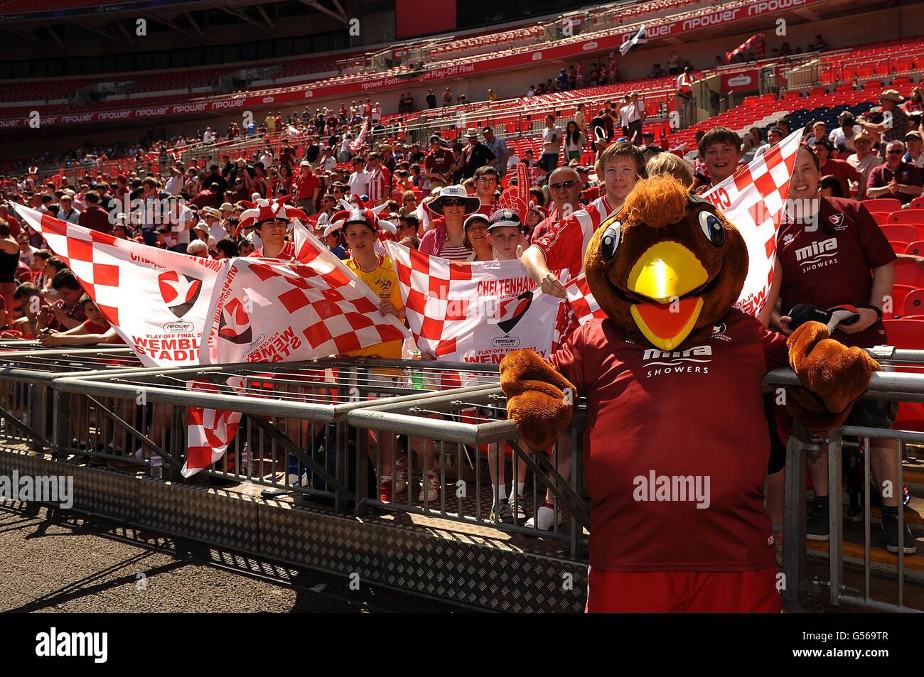 Cheltenham town mascot hi-res stock photography and images - Alamy