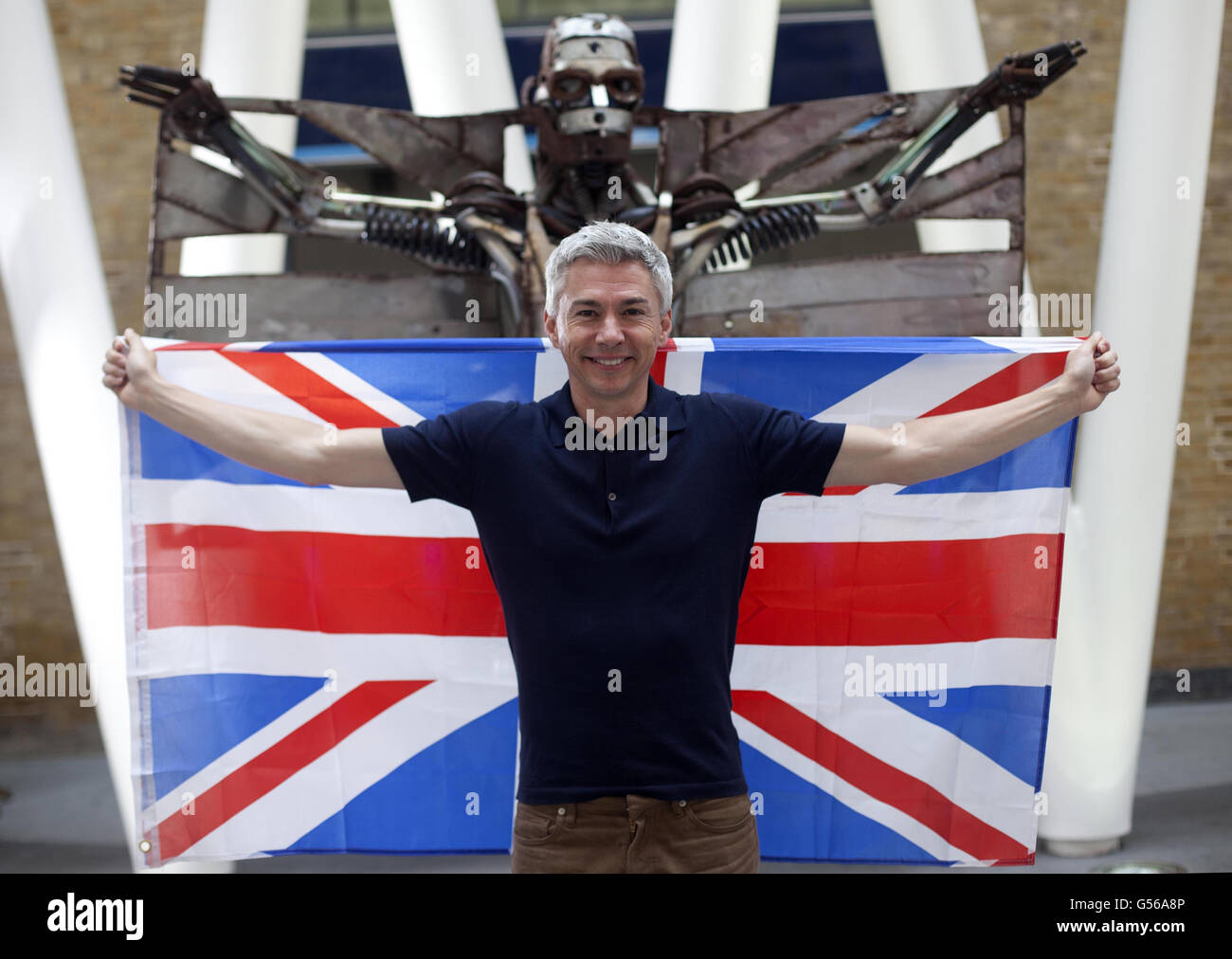 Jonathan Edwards sculpture Stock Photo - Alamy