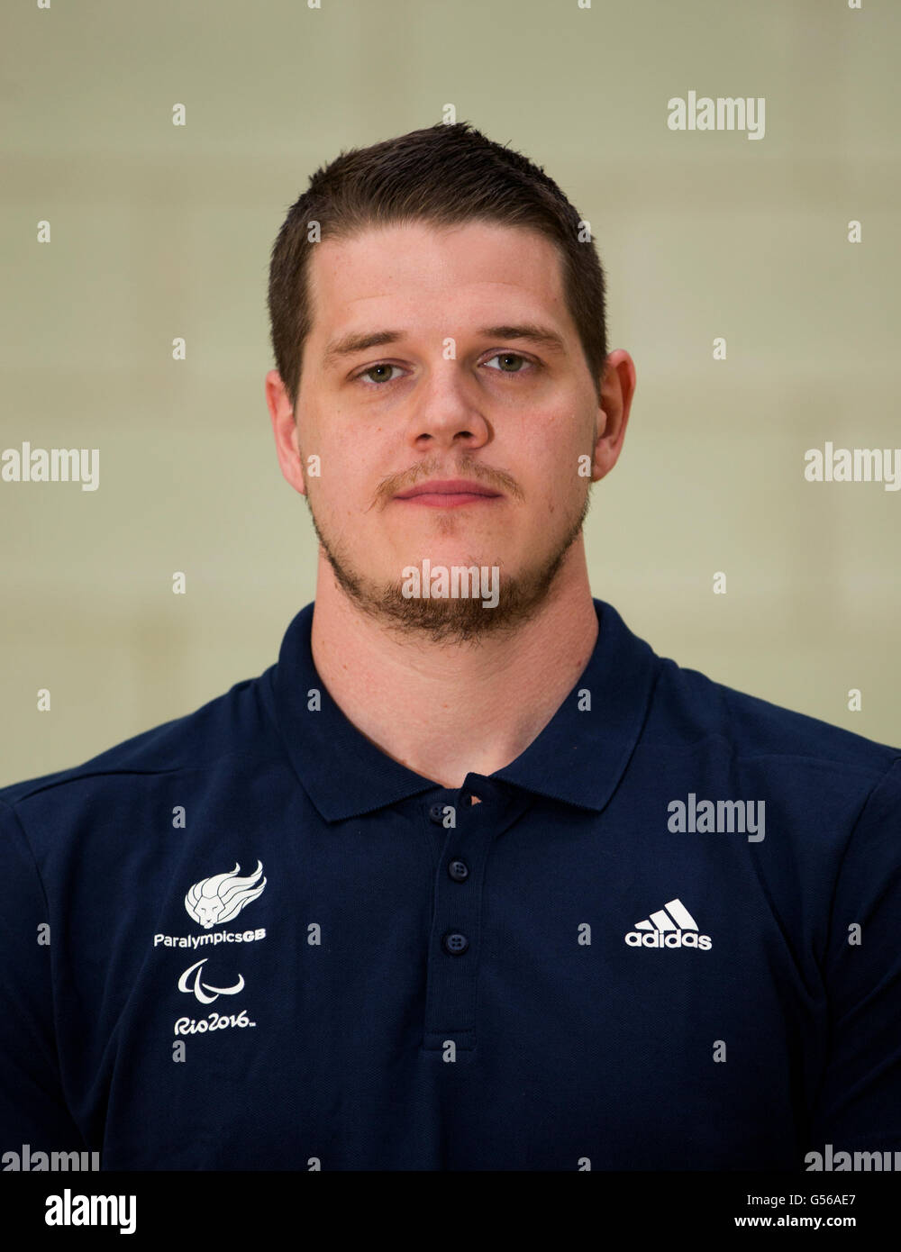 Paralympicsgb lee manning poses for hi-res stock photography and images ...