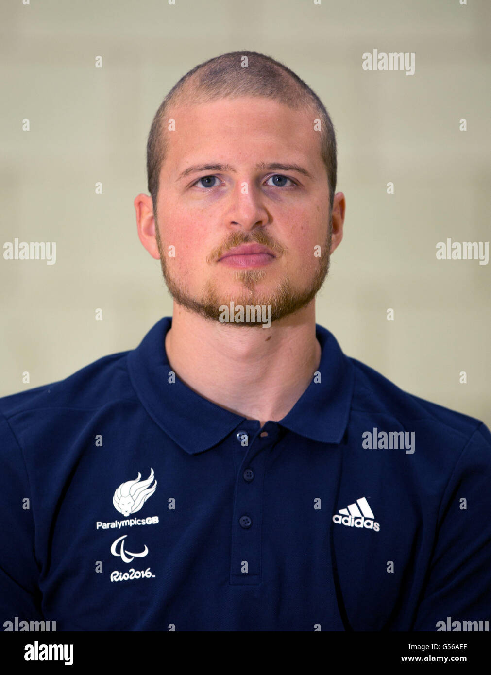 ParalympicsGB Kyle Marsh poses for a photo during the team announcement ...