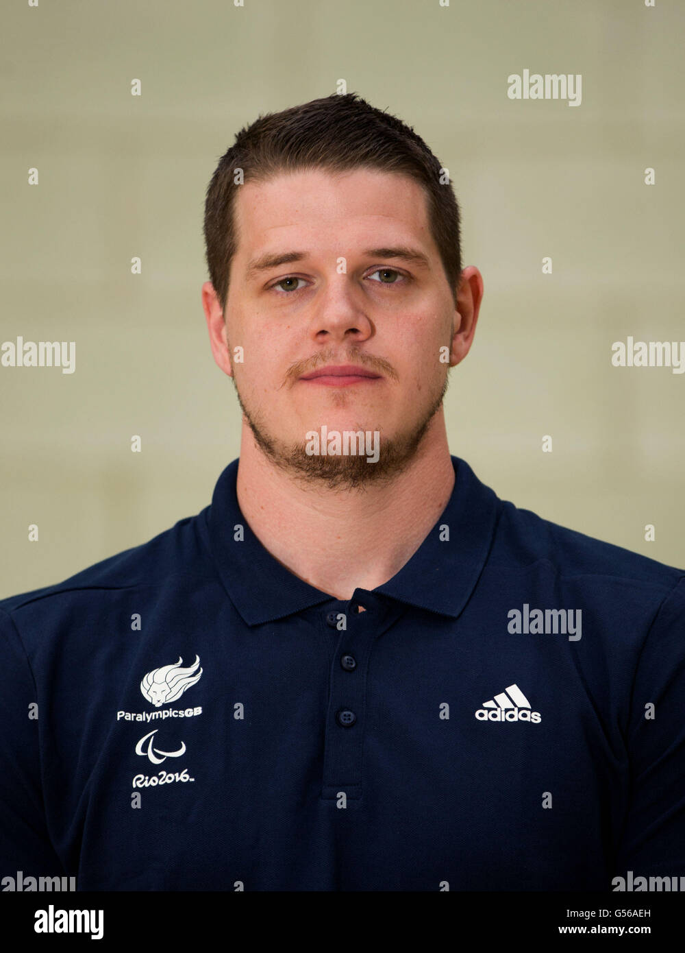 Paralympicsgb lee manning poses for hi-res stock photography and images ...