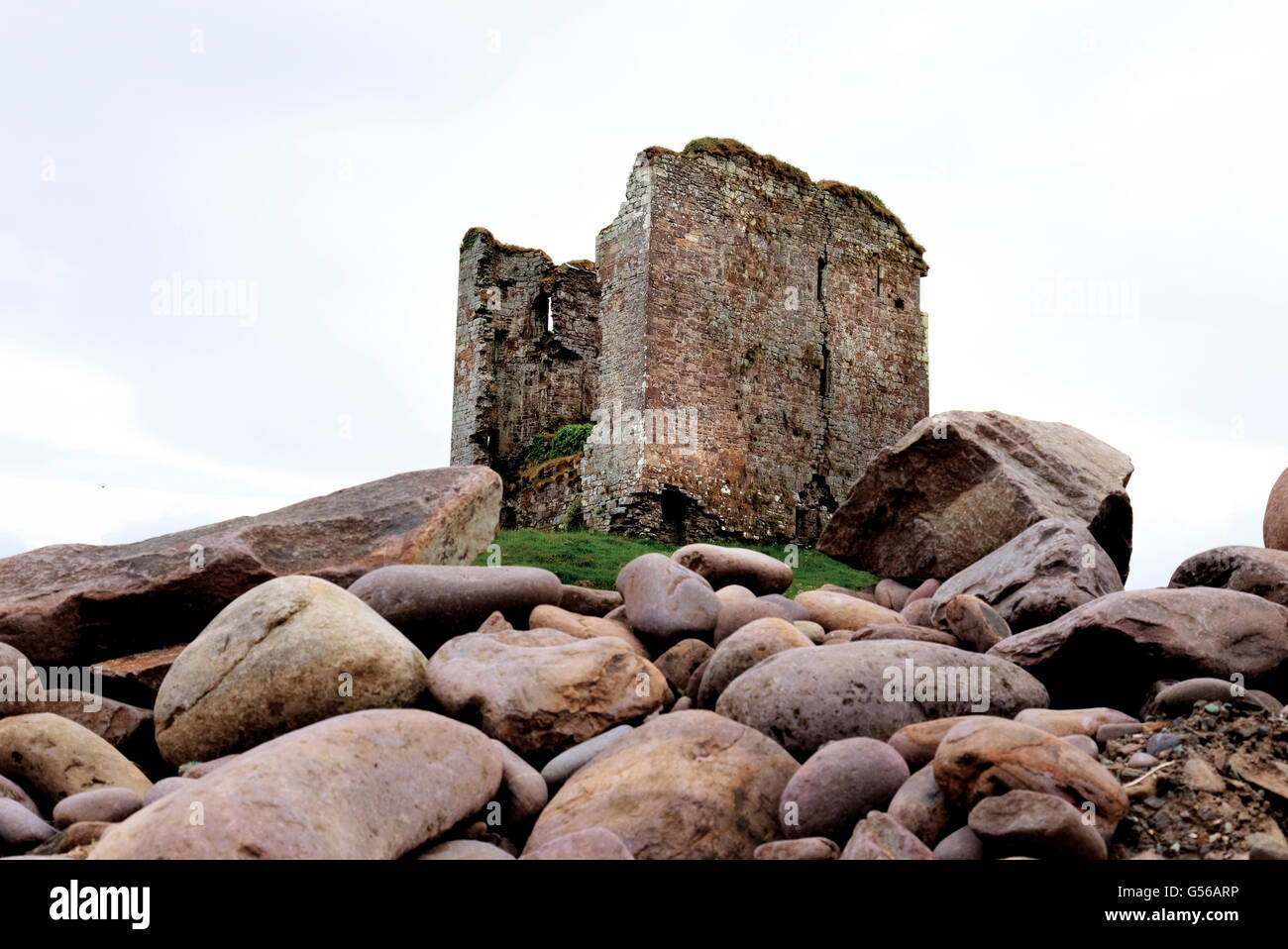 Minard Castle, Dingle Peninsula, County Kerry, Ireland Stock Photo - Alamy