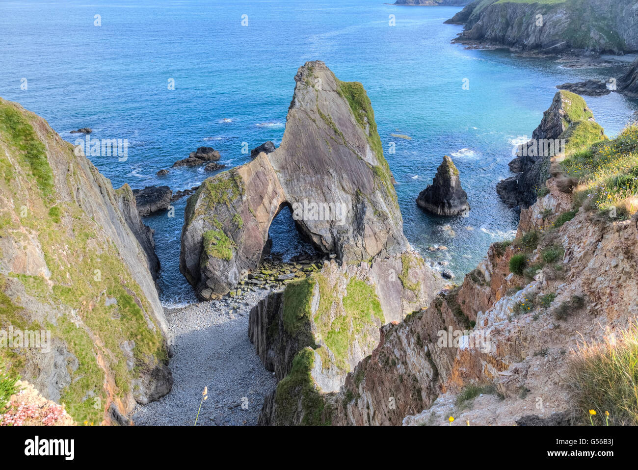 Nohoval Cove, Kensale, County Cork, Ireland Stock Photo - Alamy