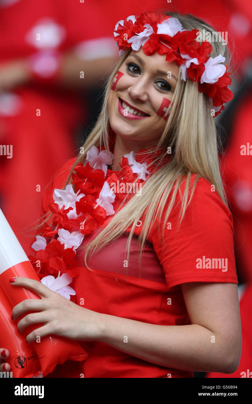 Lille, France. 19th June, 2016. Supporters and fans during football ...