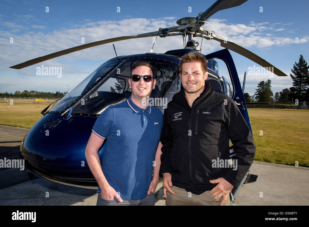 Christchurch, New Zealand - June 20, 2016 - Former All Black captain ...