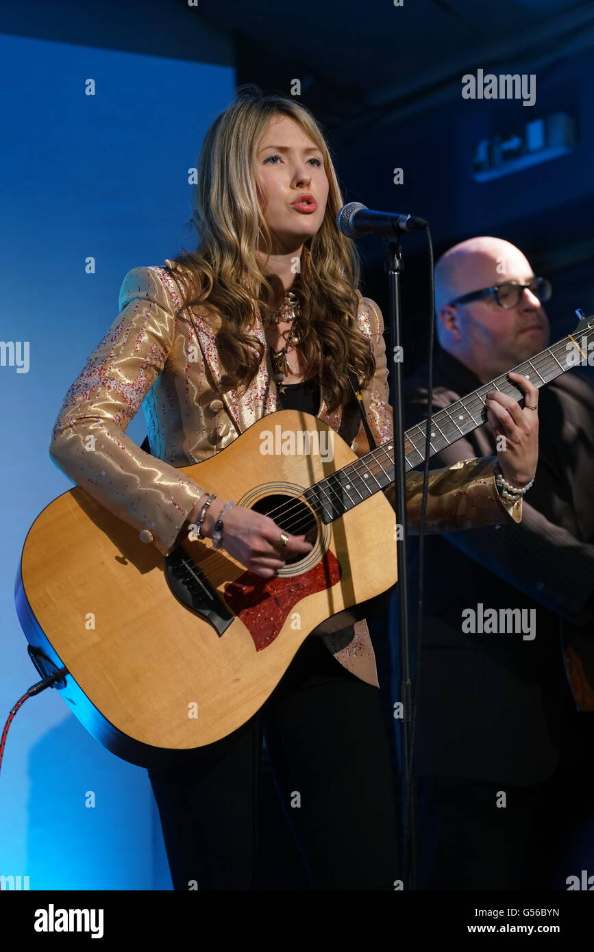London, UK. 20th June, 2016. : Singer Beatie Wolfe talks of her new ...