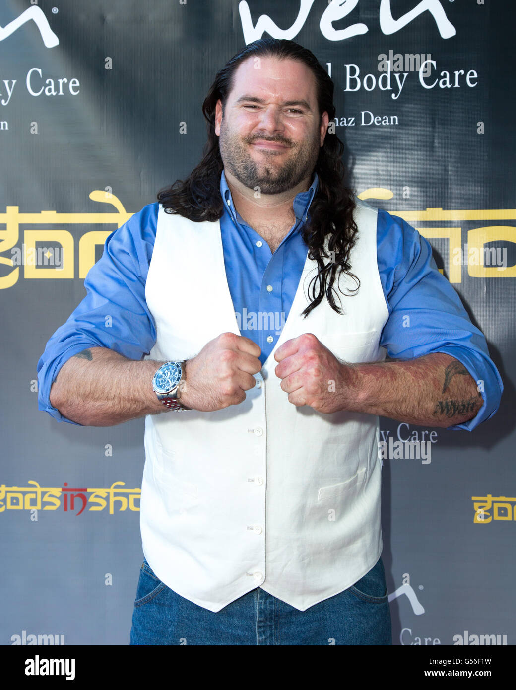Los Angeles, California, USA. 19th June, 2016. David Batchelor attends ...