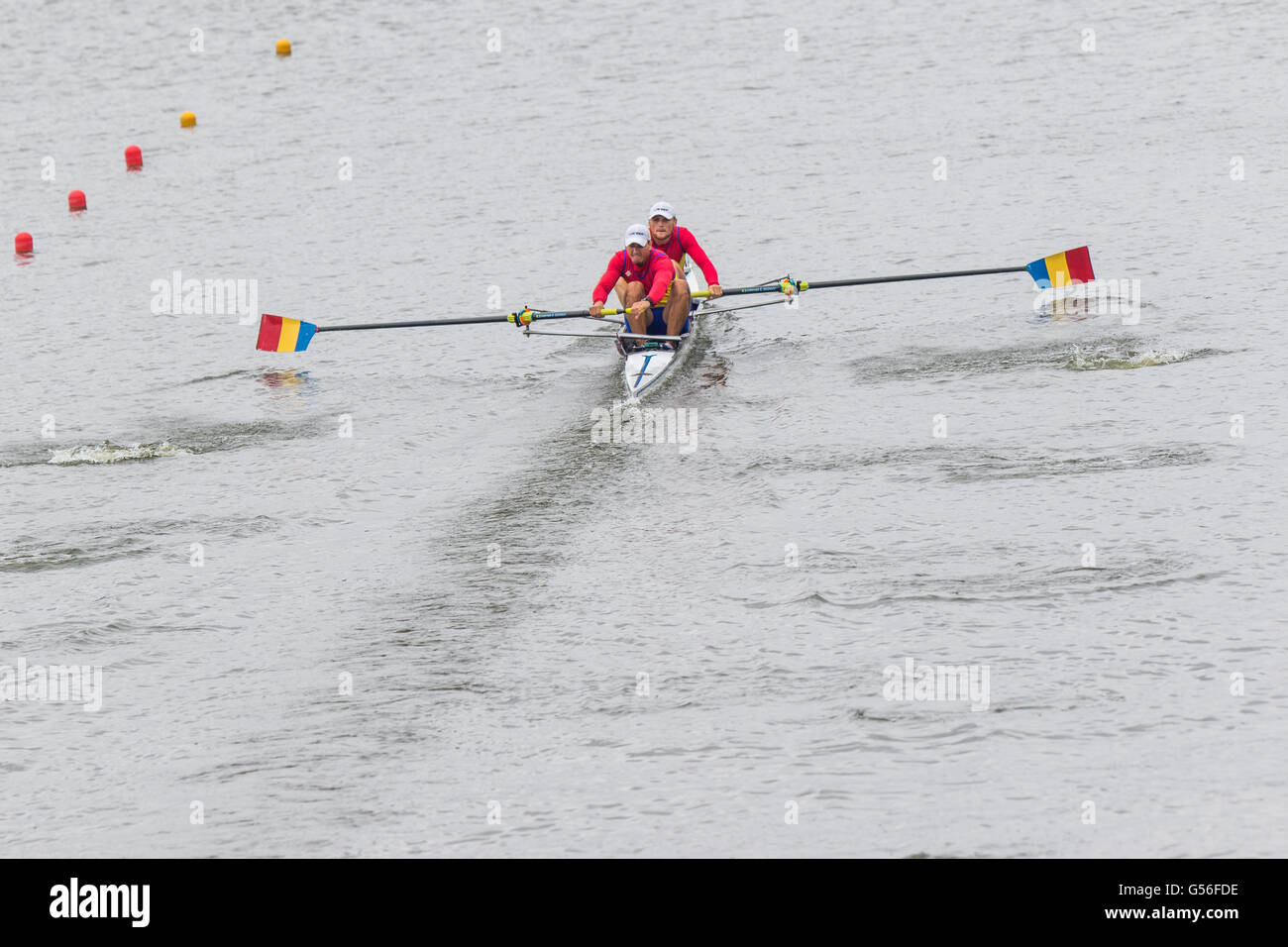 17.06.2016. Pozna, west-central Poland. World Cup Rowing Championships ...