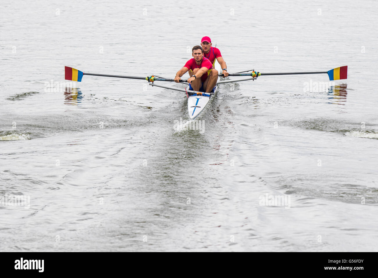 17.06.2016. Pozna, west-central Poland. World Cup Rowing Championships ...